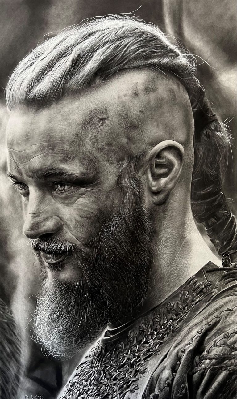 Viking – Dessin Original – Rudyportraits